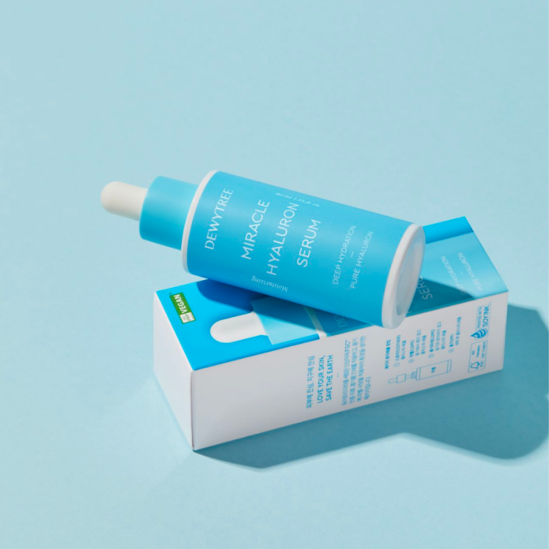 Tinh chất dưỡng ẩm thuần chay DEWYTREE MIRACLE HYALURON SERUM - DEWYTREE