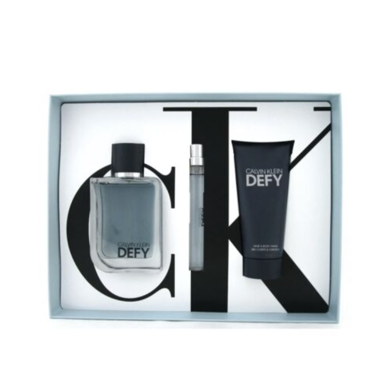 Giftset CK Defy EDT 3pcs - Calvin Klein