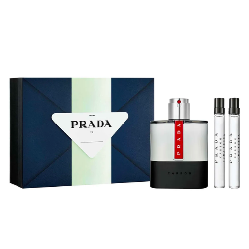 Gift set Prada Carbon Luna Rossa EDT 3pcs - Prada